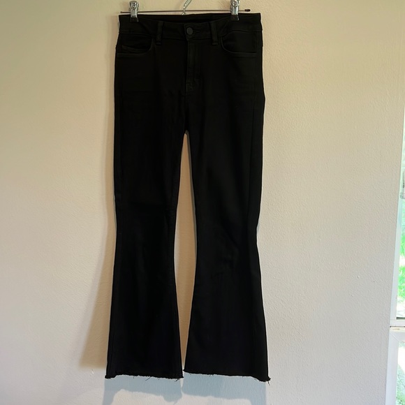 Siwy | Jeans | Siwy Cropped Flare Black Denim | Poshmark